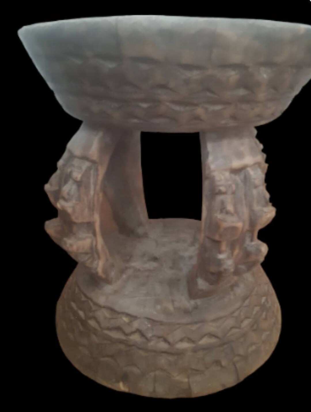 Rare Dogon Priest's Throne From Mali – A Symbolic Masterpiece of ...