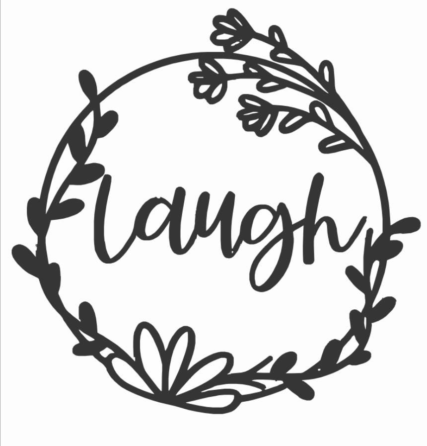 Laugh SVG - Etsy