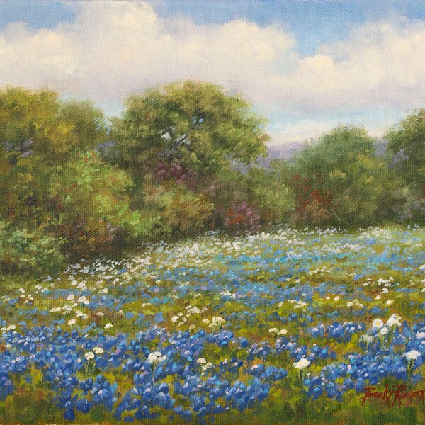 Bluebonnet Art - Etsy