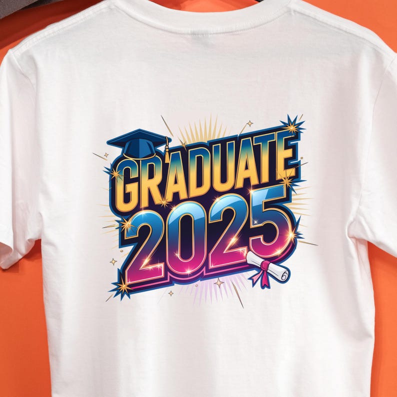Graduate 2025 PNG PSD JPG, Class of 2025 Png, Graduate Svg, Graduation ...
