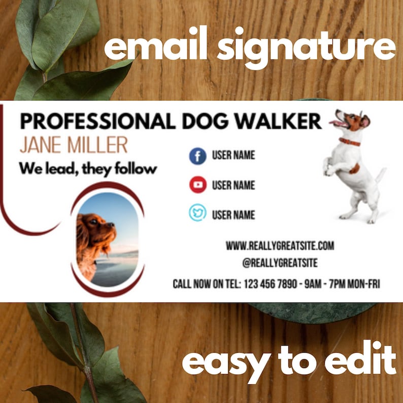 Email Signature | Gmail Signature | Email Signature Template | Gmail ...