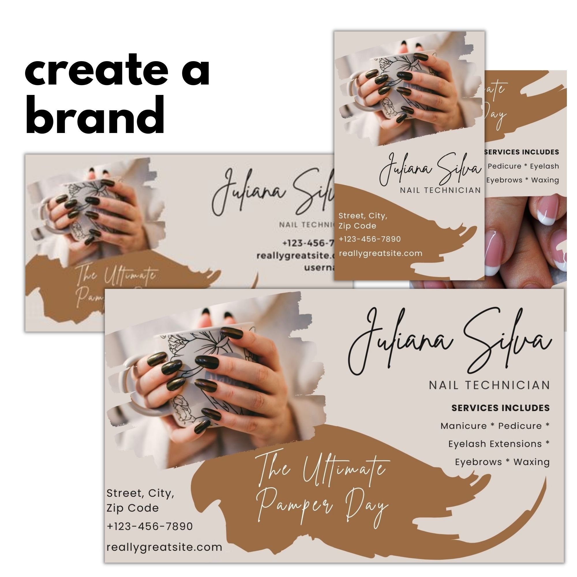 Nail Salon Facebook Cover Banner | Facebook Cover Banner | Nail Salon ...