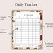 Digital Download Tip Tracker, Tip Tracker PDF for Waitress, Monthly Tip ...