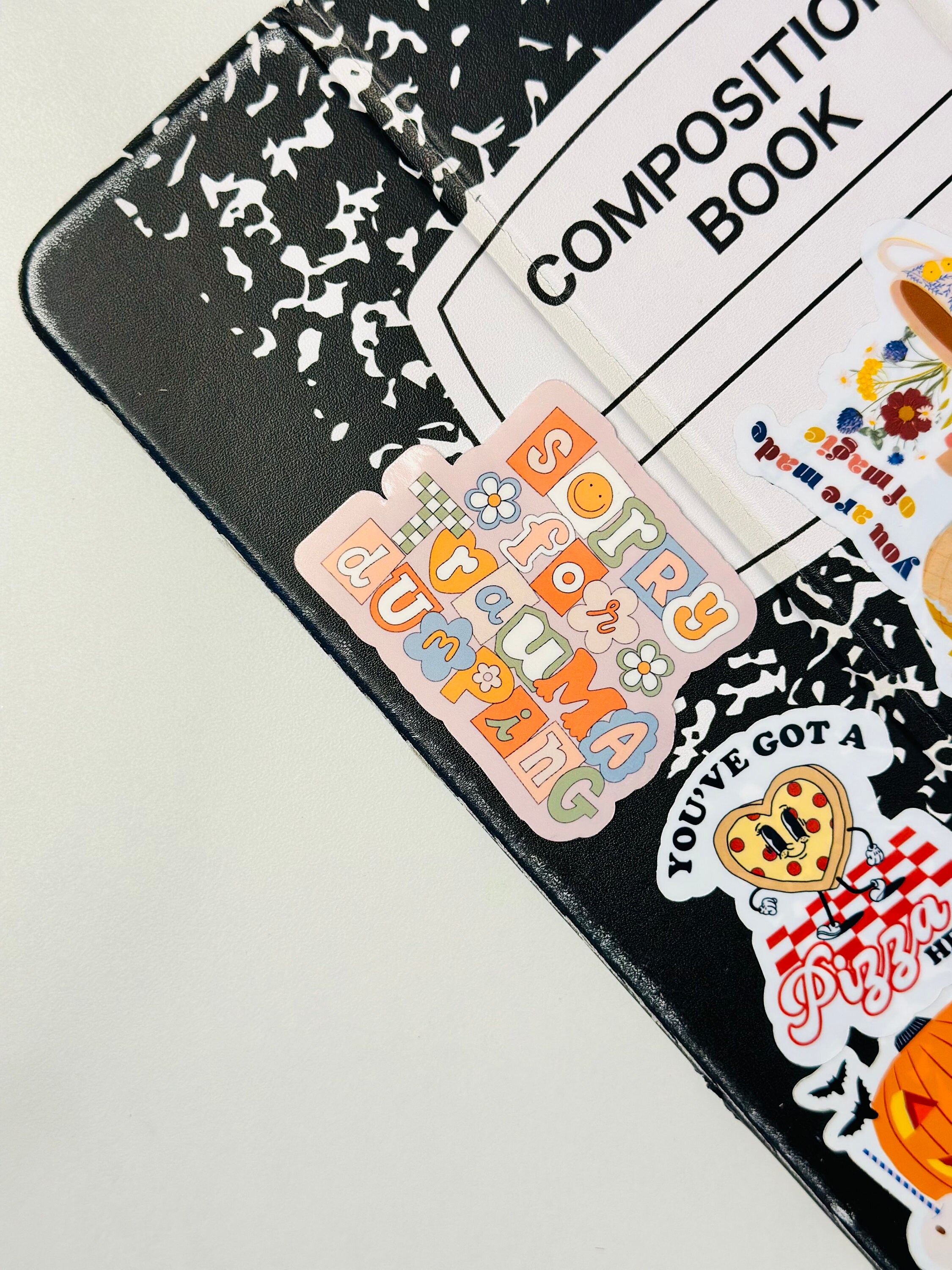Sorry for Trauma Dumping Sticker, Mental Health Matters Stickers, Self ...