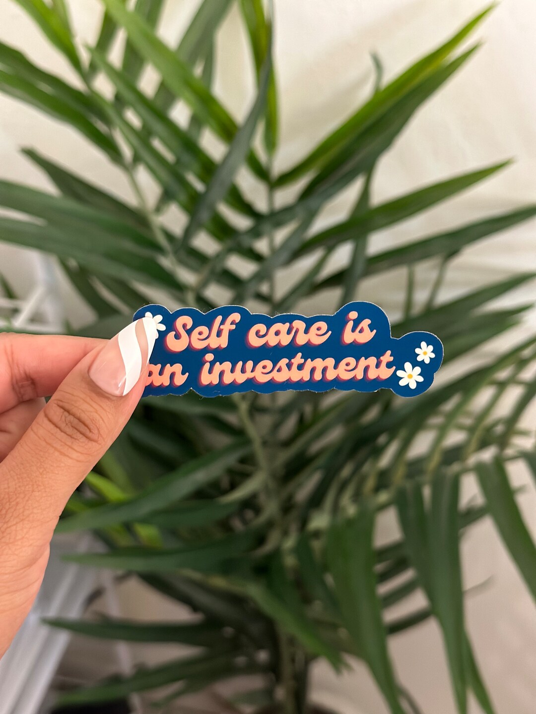 Self Care is an Investment Sticker, Self Care Stickers, Motivational ...
