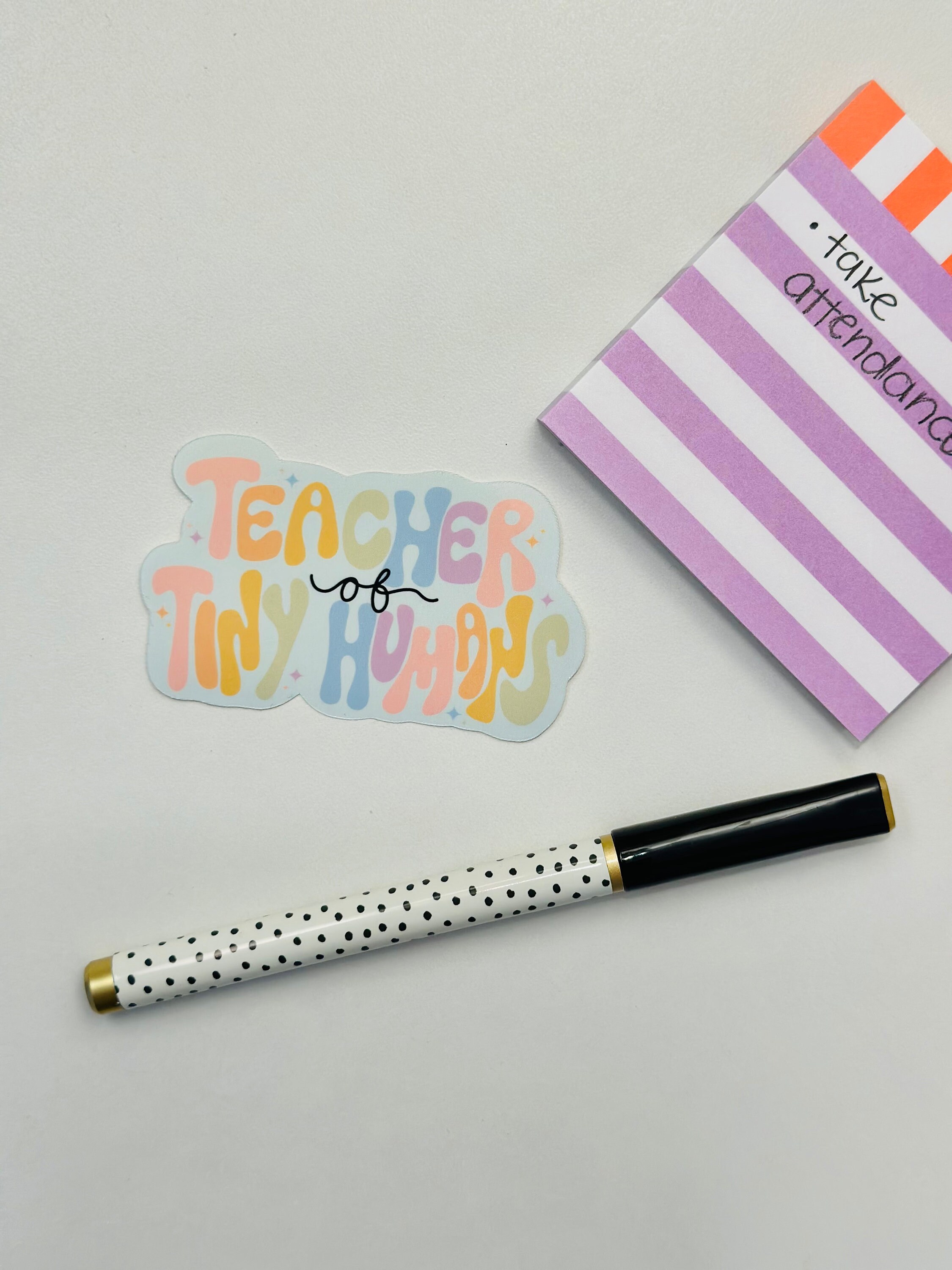 Teacher of Tiny Humans Sticker, Sticker for Teachers, Teacher Small ...