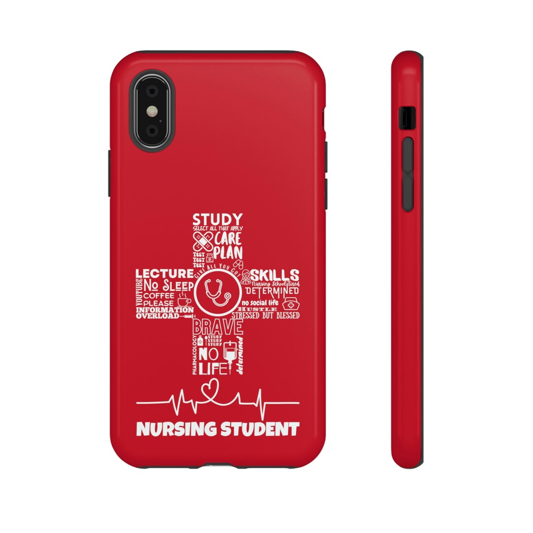 Nursing School Life - Student Nurse Phone Case - Future Nurse Inspo ...