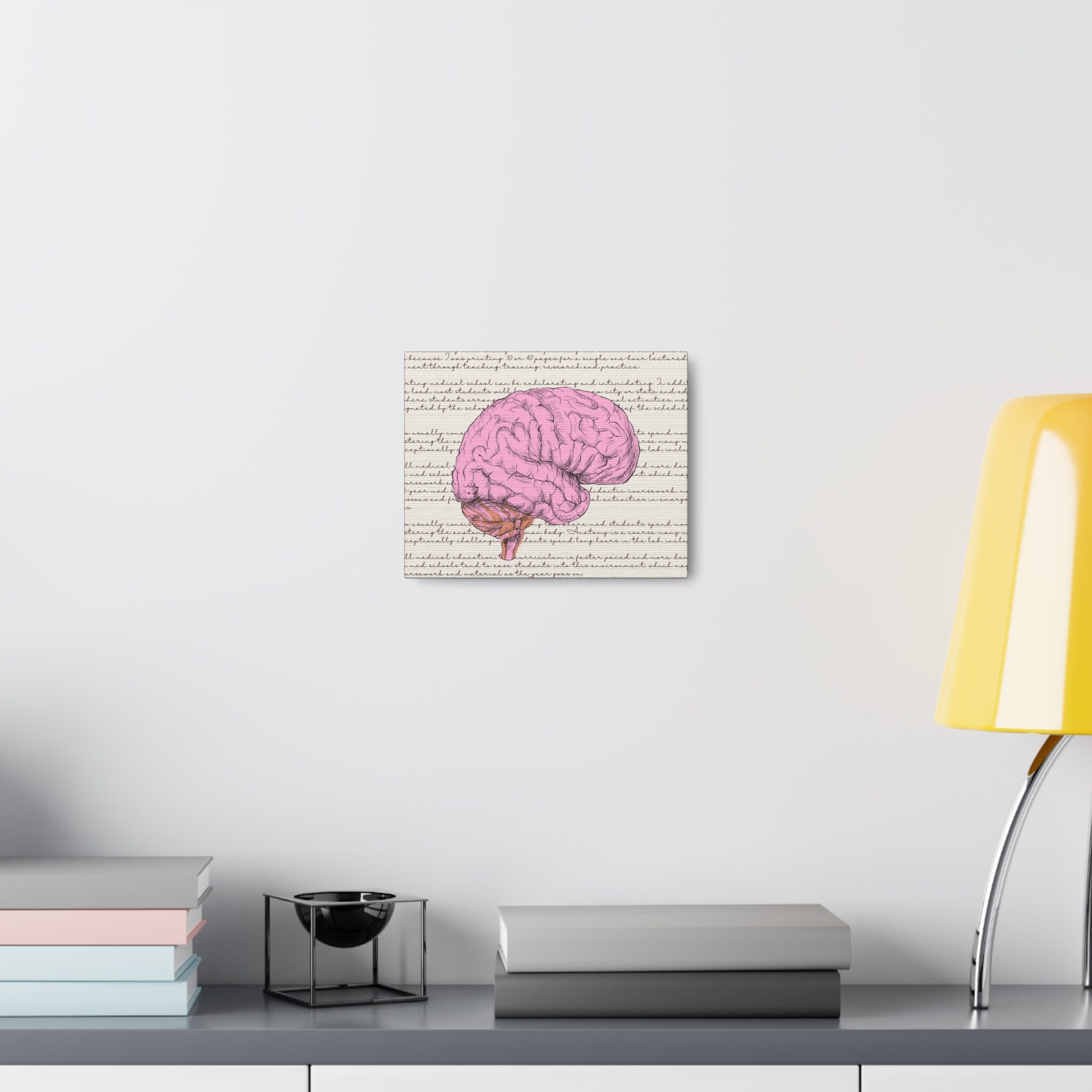 Anatomy Lover Canvas Gallery Wraps - Neurosciences - Brain - Medical ...