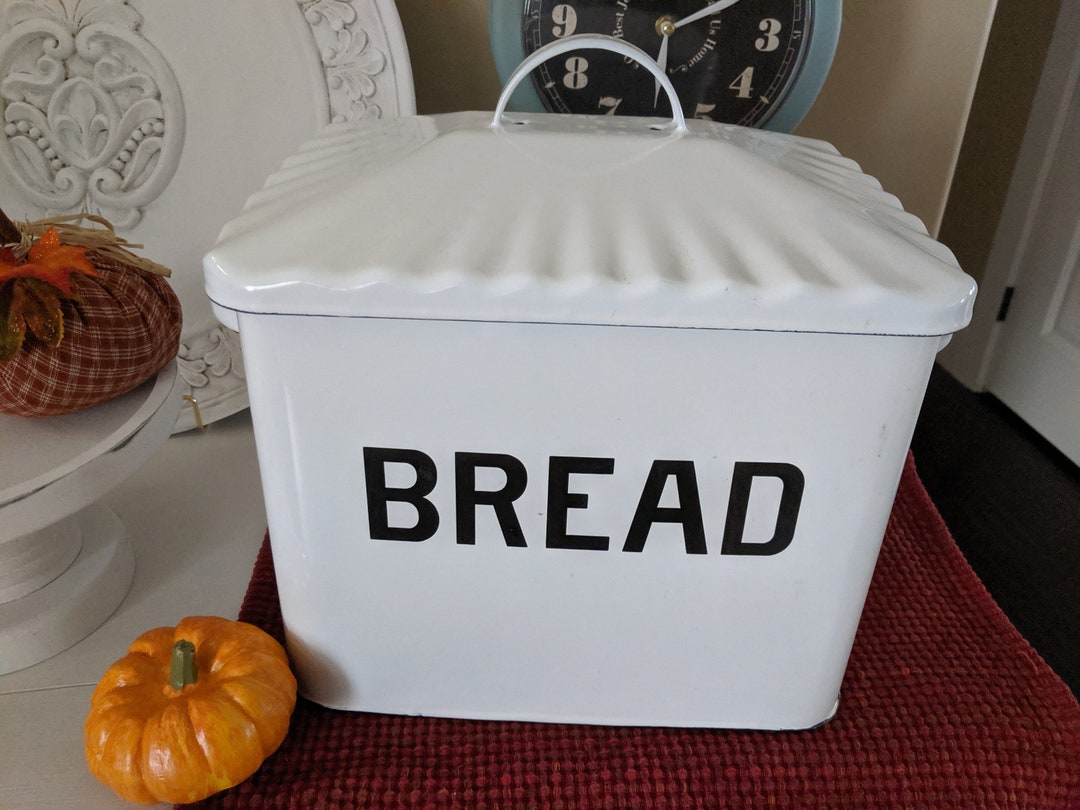 Bread Box, Enamel - Etsy