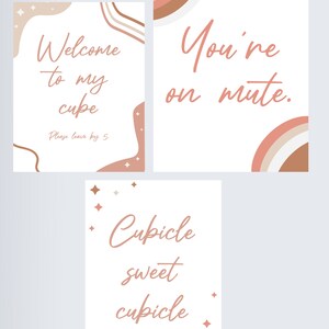 Funny Office Signs | PRINTABLE Cubicle Decor Quotes About Life Work ...