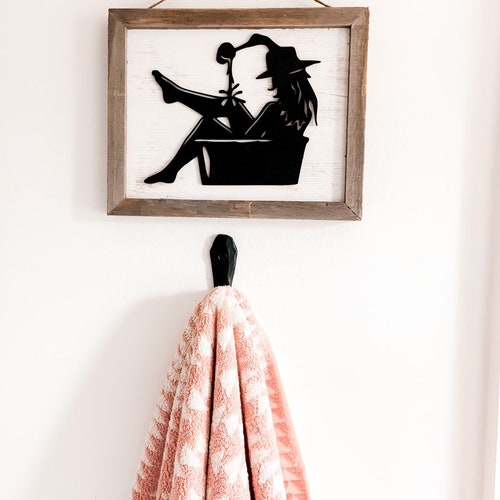 Cowboy Cowgirl Restroom Sign / Bathroom Sign/ Western Sign - Etsy