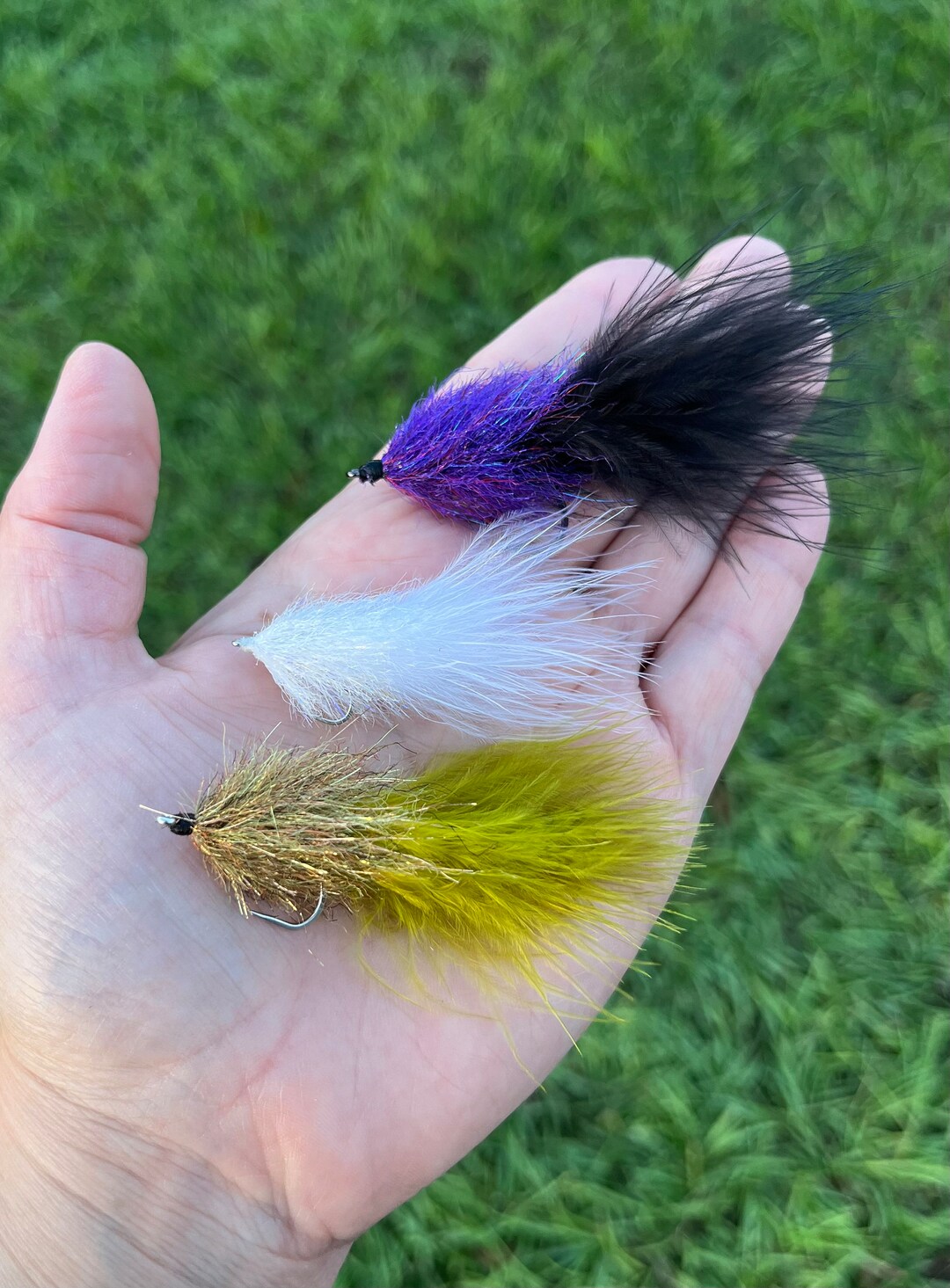 Saltwater Sampler 3 Flies Saltwater Flies for Redfish, Tarpon, Snook ...