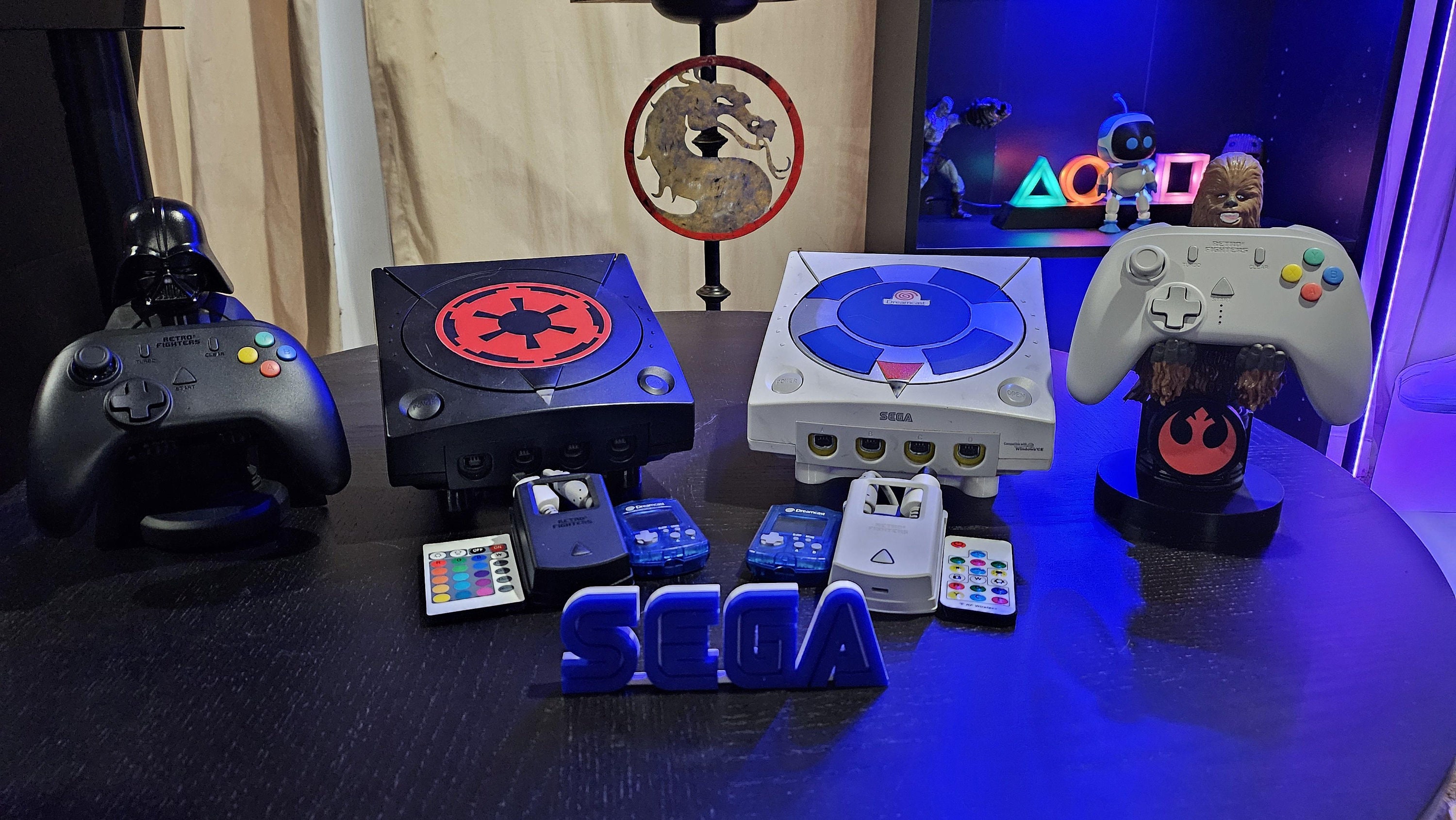 Modded/custom Sega Dreamcast Bundle Droid Edition HD 1440p 512gb Loaded ...