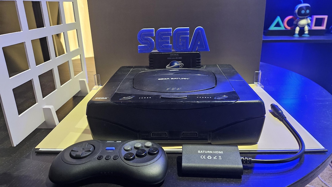 Custom Sega Saturn Console - Fenrir ODE - Bluetooth - Etsy