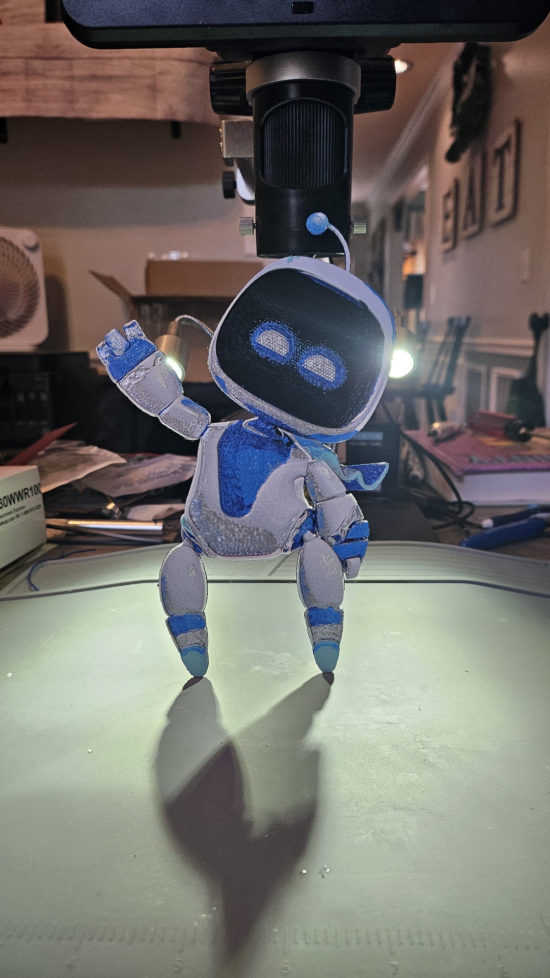 Astro Bot 3D Layered Print Hueforge Game Room Decoration FREE SHIPPING - Etsy