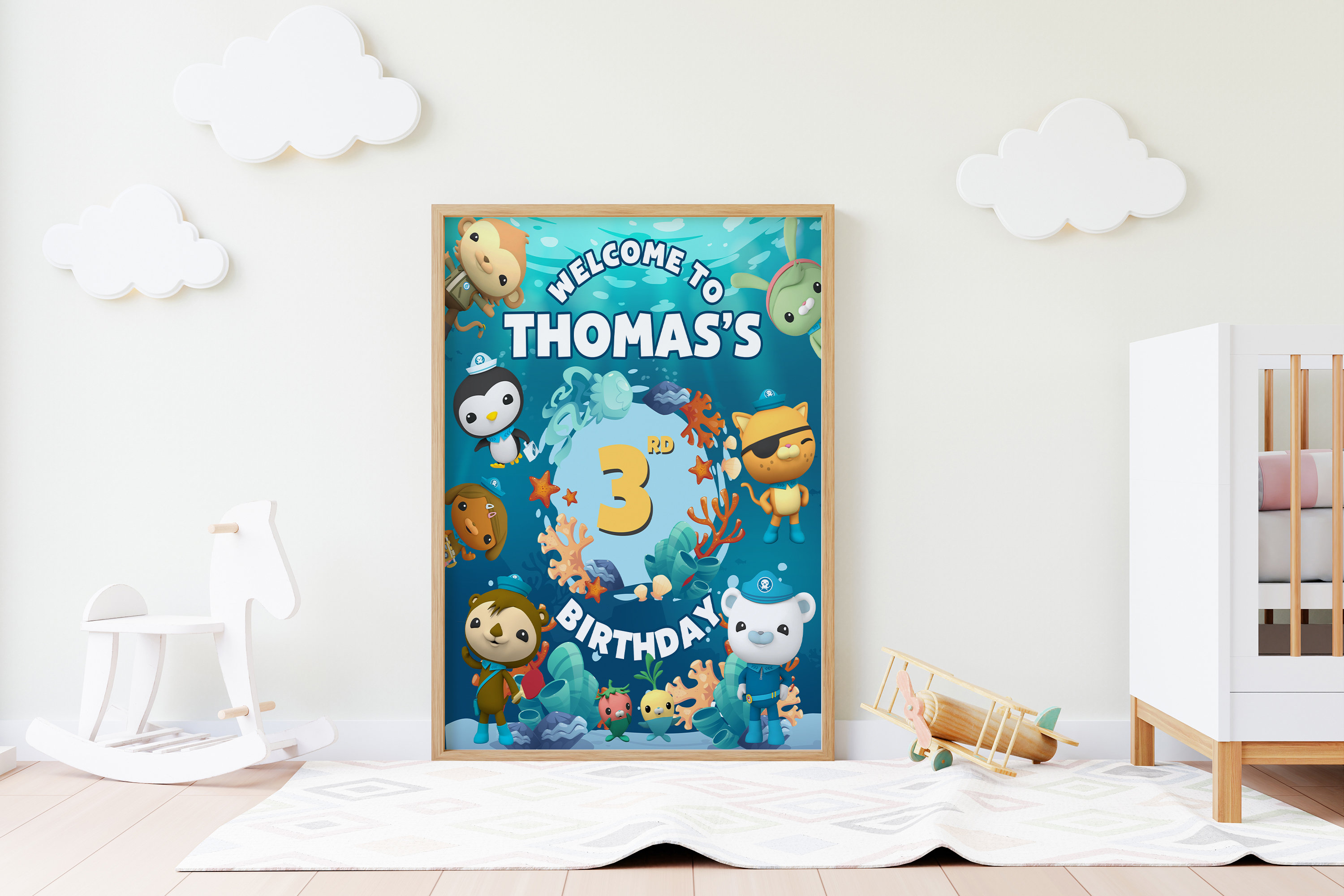 The Octonauts Birthday Posters Printable Birthday Party Etsy