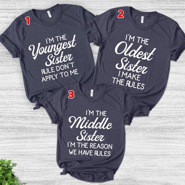 I'm Oldest Sister Shirt - Etsy