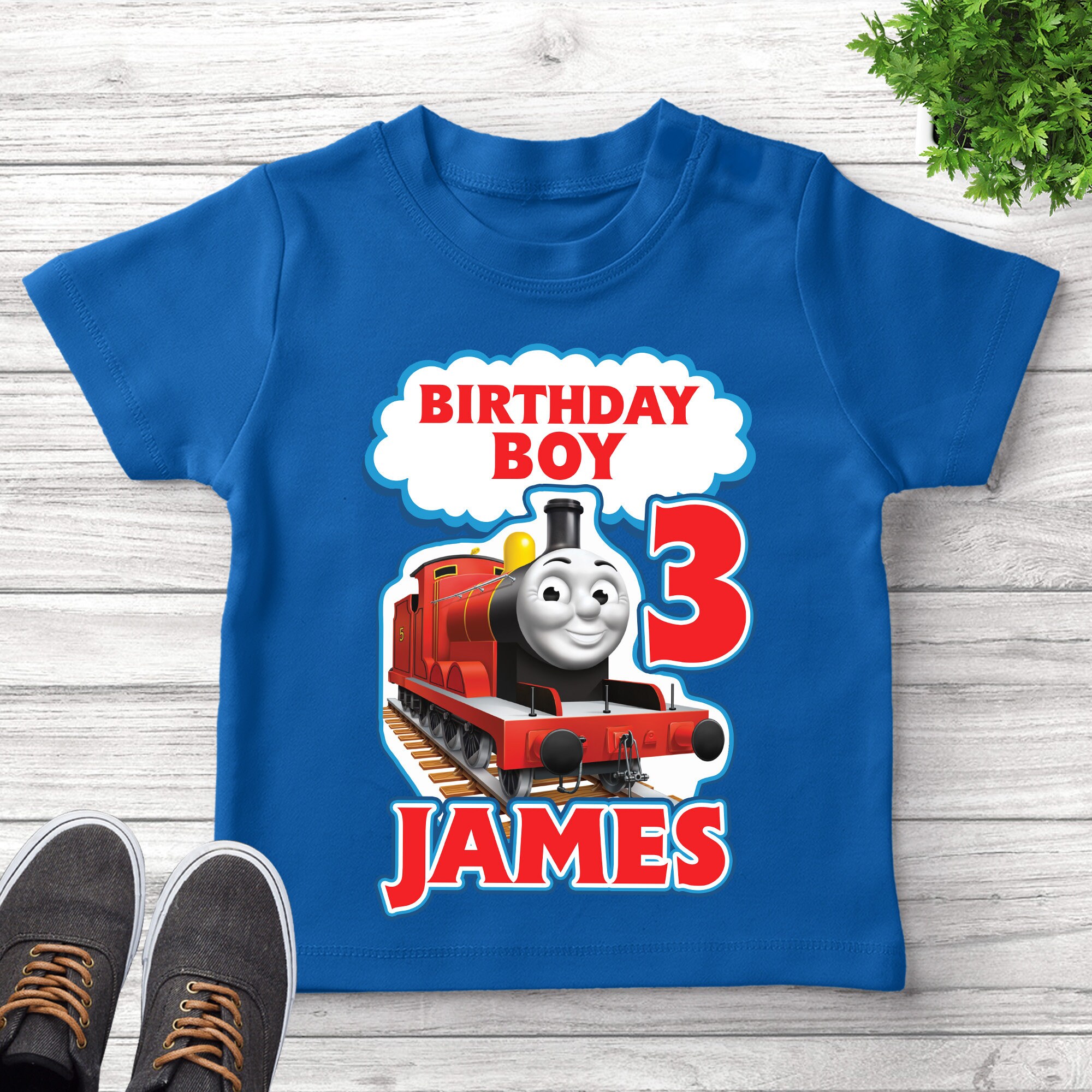 Thomas The Tank Birthday Shirt