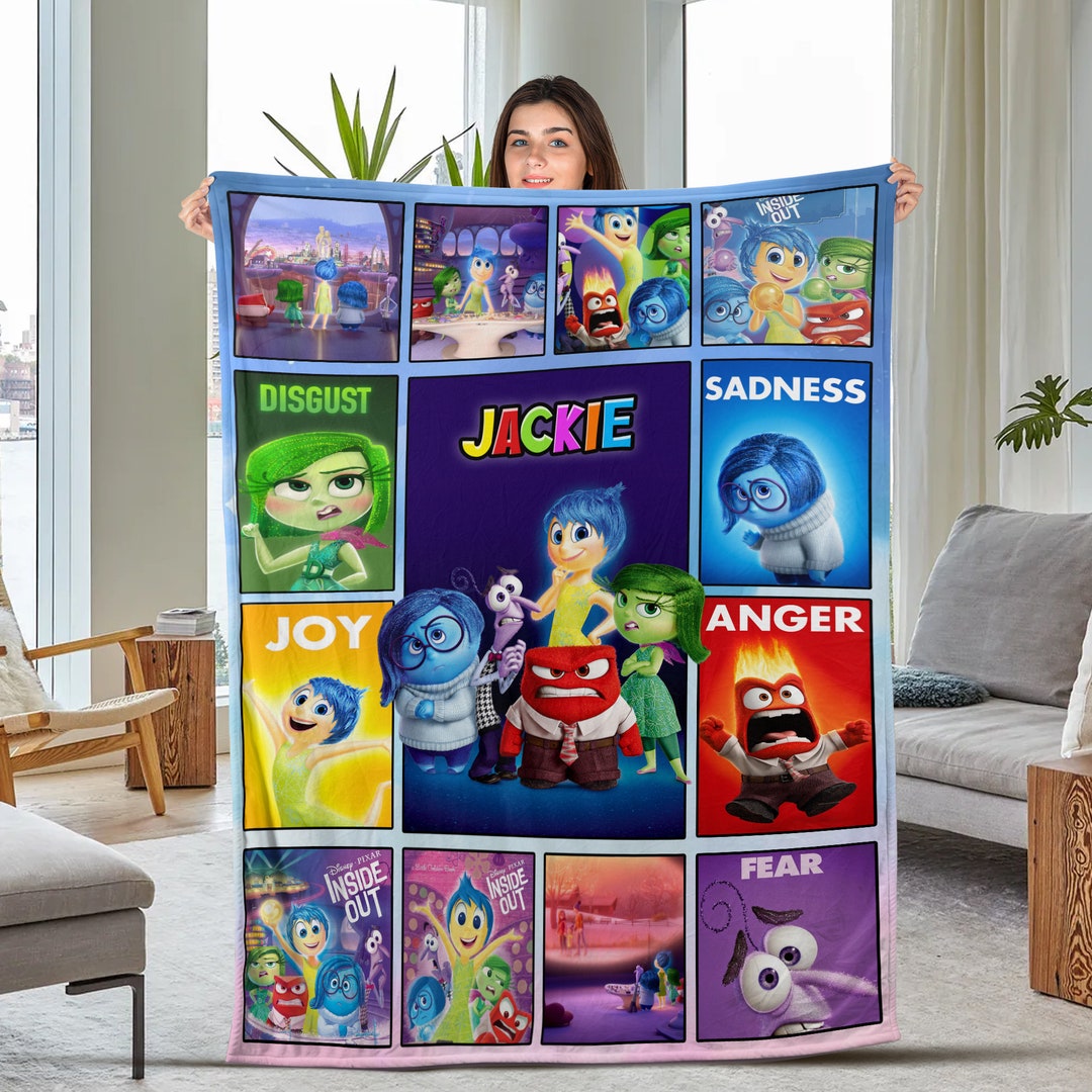 Inside Out Fleece Blanket Inside Out Blanket Inside Out - Etsy