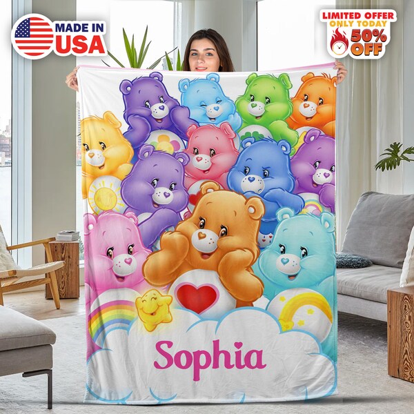 Carebear Bedding Set - Etsy