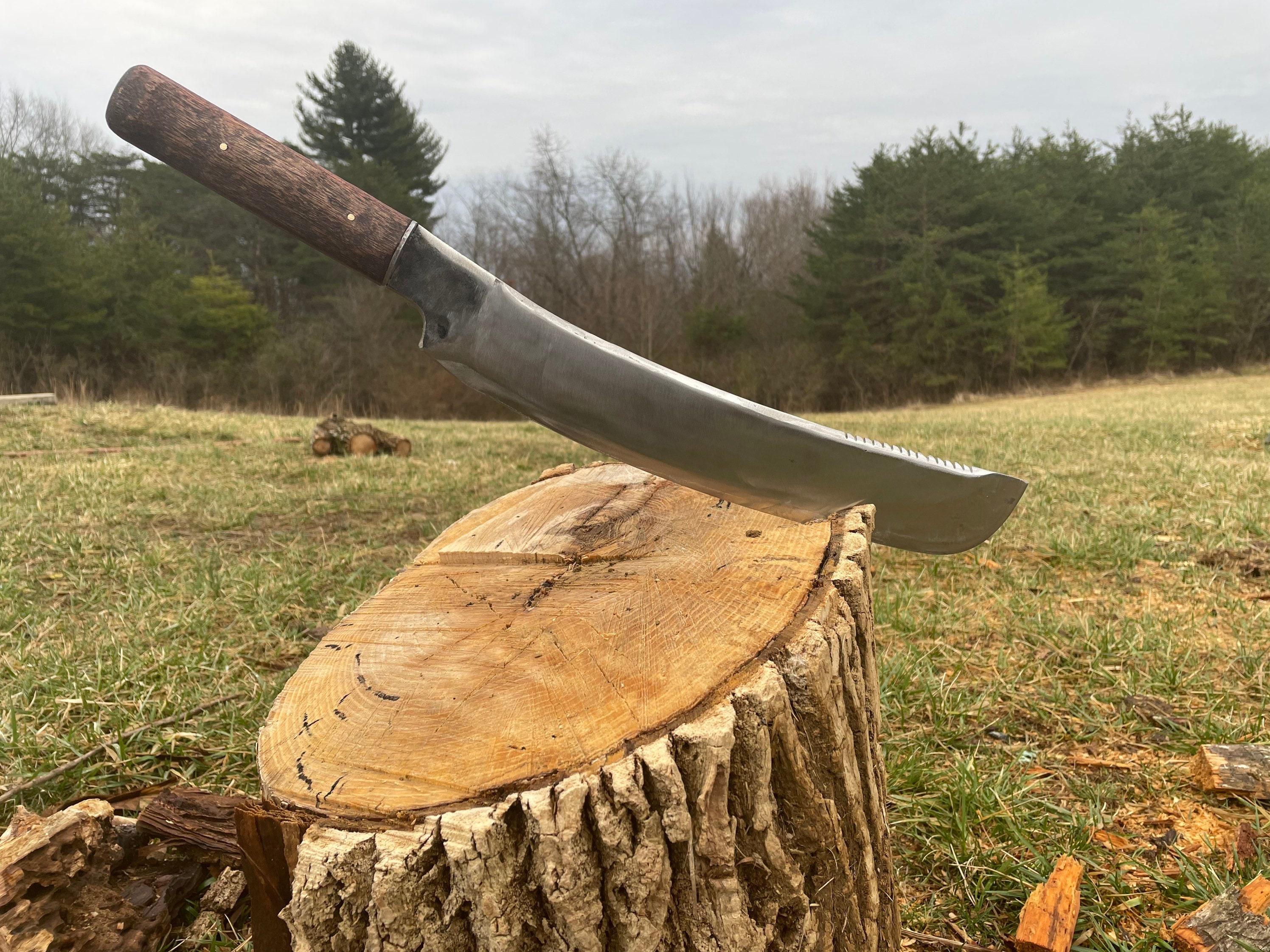 Hand Forged Machete Corn
