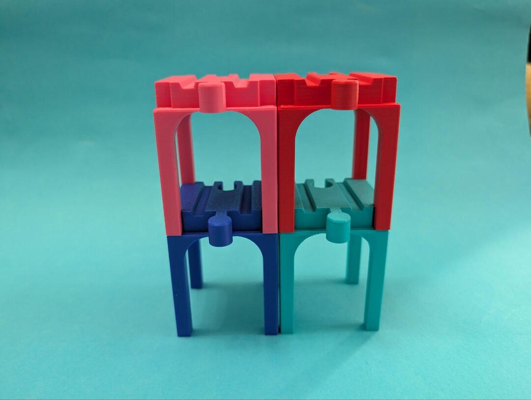 Stackable Train Track Support | Stackable Train Track Extension | Train ...