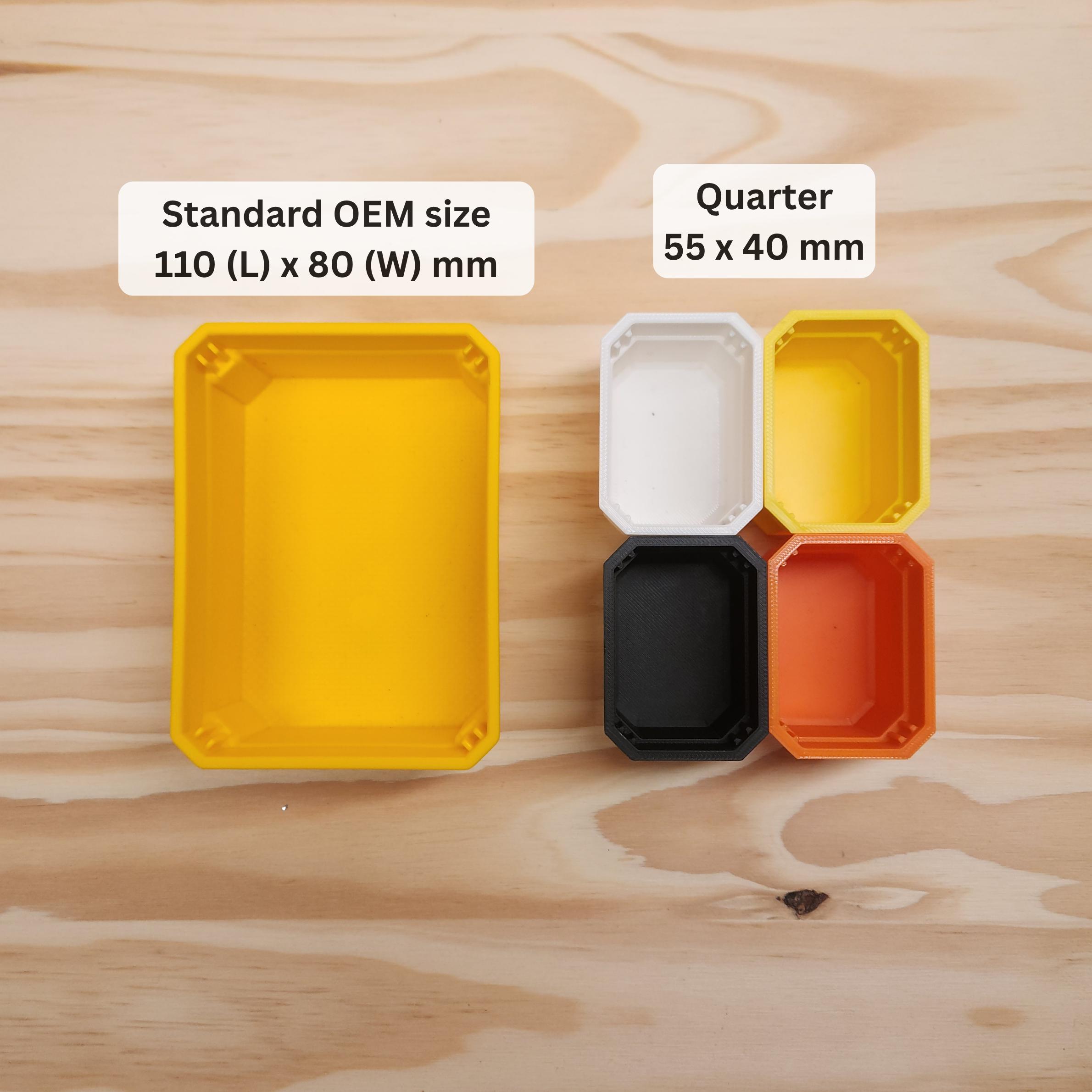 Stanley Fatmax Deep Organiser Bins: Quarter, Half, Full Size - Precise ...