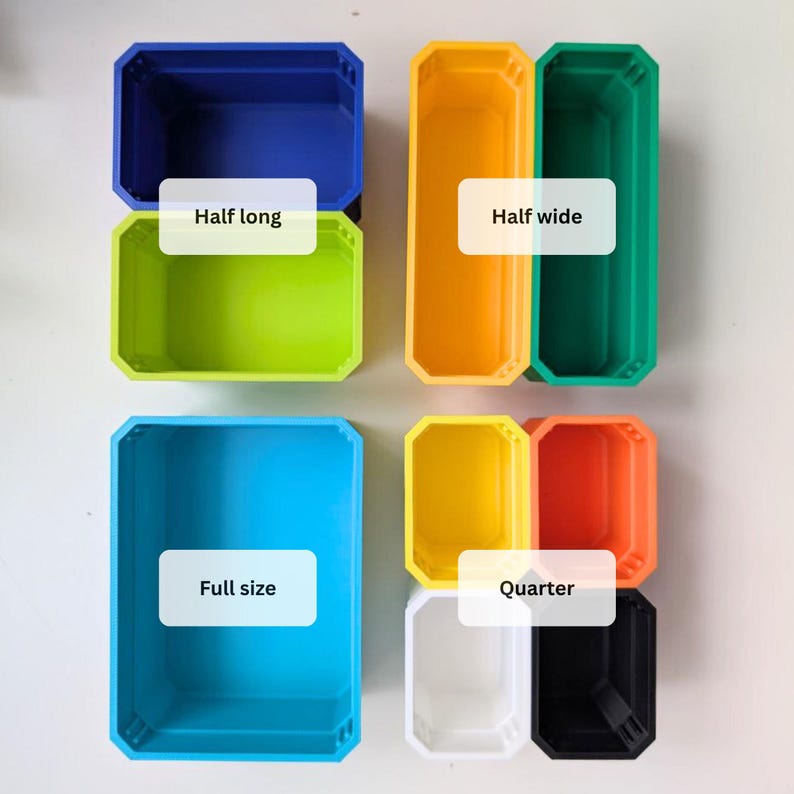 3D Printed Stanley Fatmax Organizer Bins: Quarter, Half, Full Size - Etsy