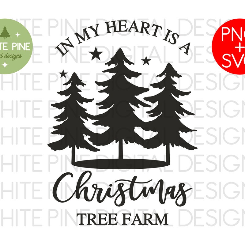 Christmas Tree Farm Svg - Etsy