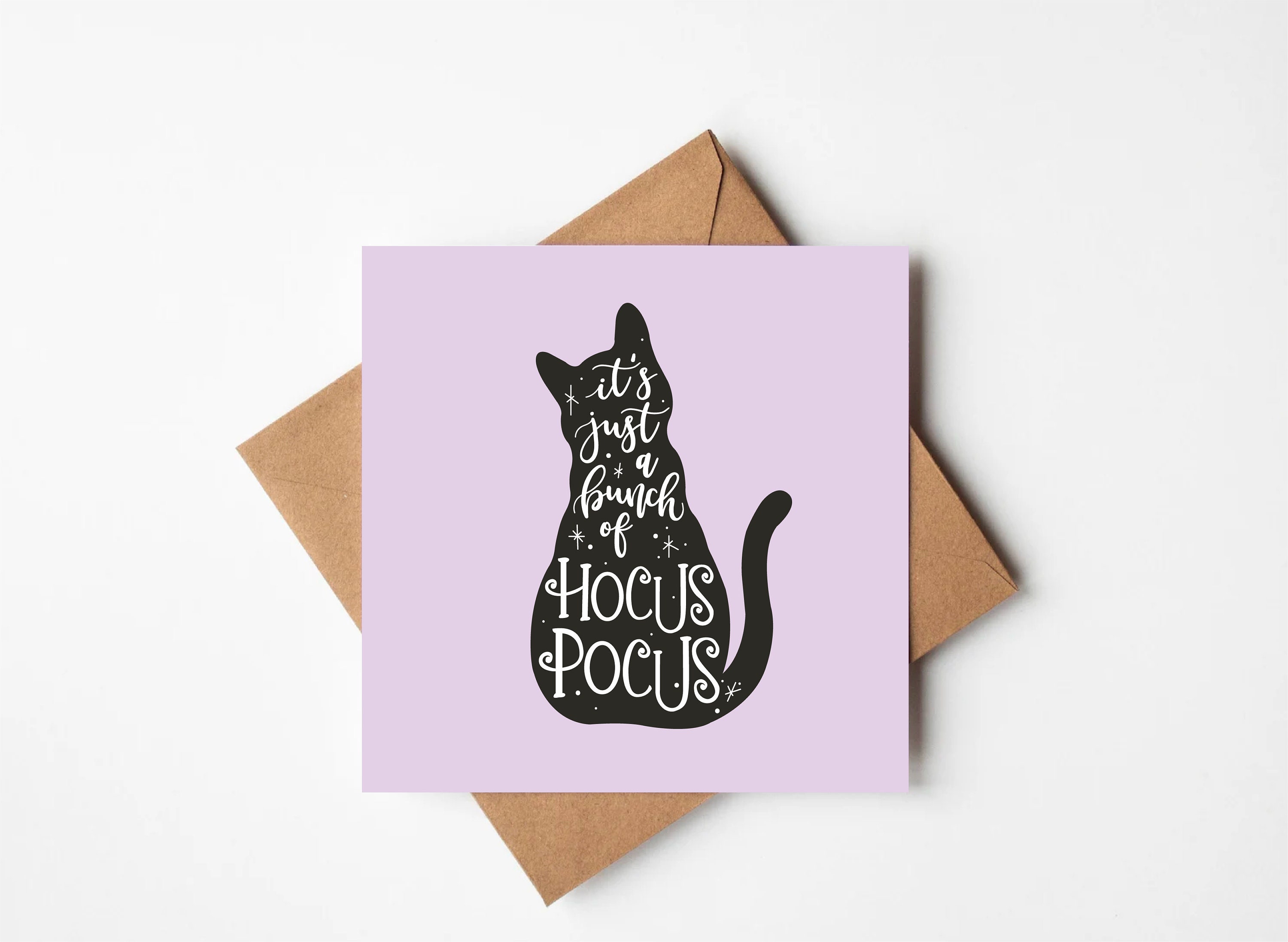 Hocus Pocus Cat File Hocus Pocus SVG Halloween PNG - Etsy