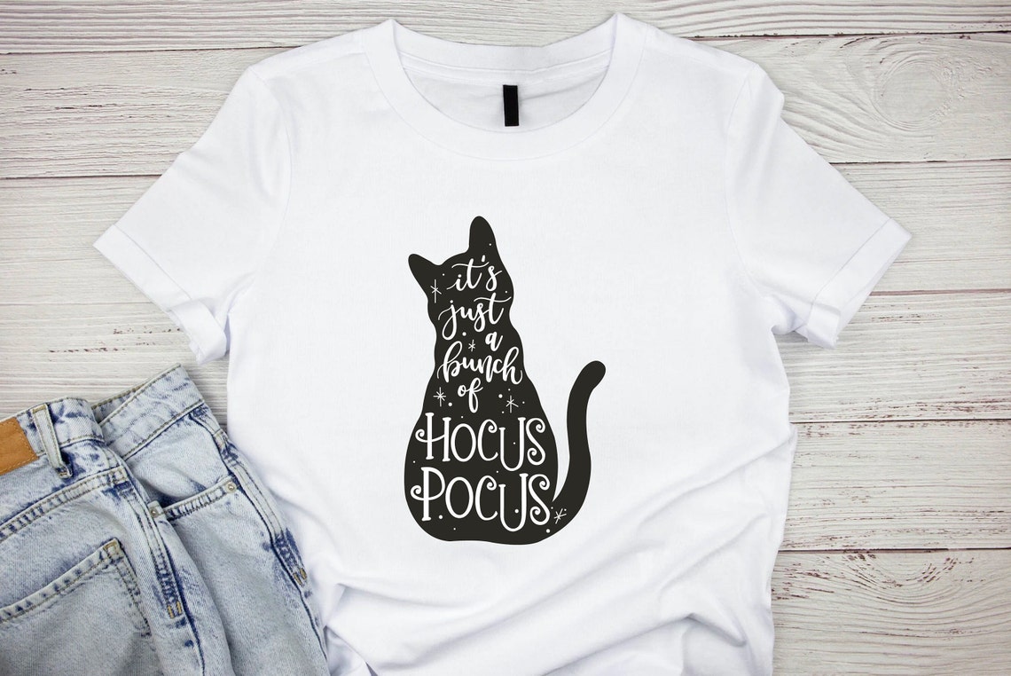 Hocus Pocus Cat File Hocus Pocus SVG Halloween PNG - Etsy