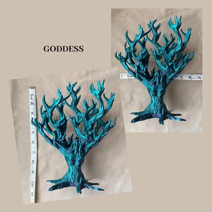 Tree Goddess Dice Holder, Custom 3d Printing for Dice Display, Dnd ...