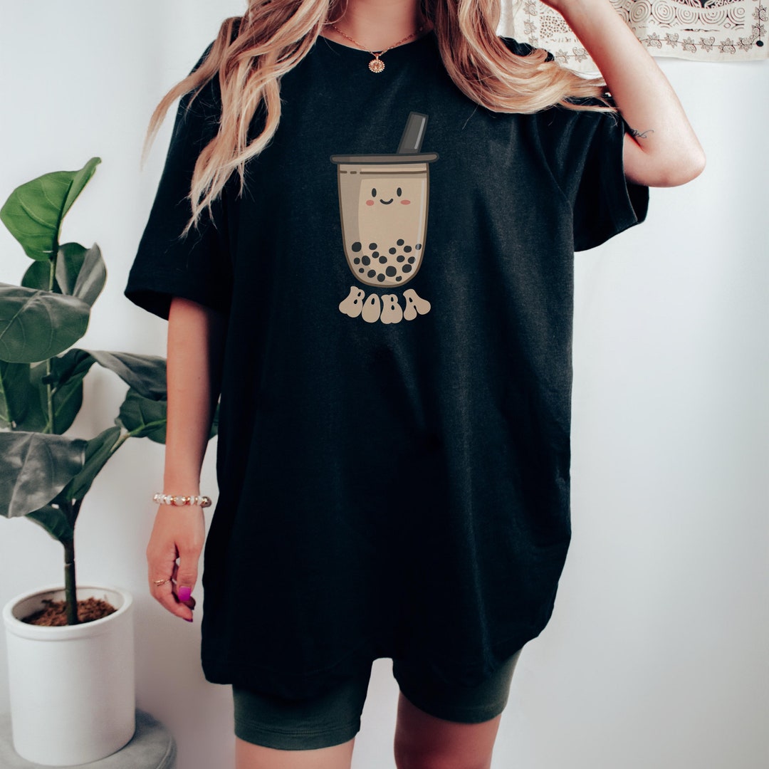 Boba Tea Kawaii Sweater Kawaii Hoodie Bubble Tea Boba - Etsy