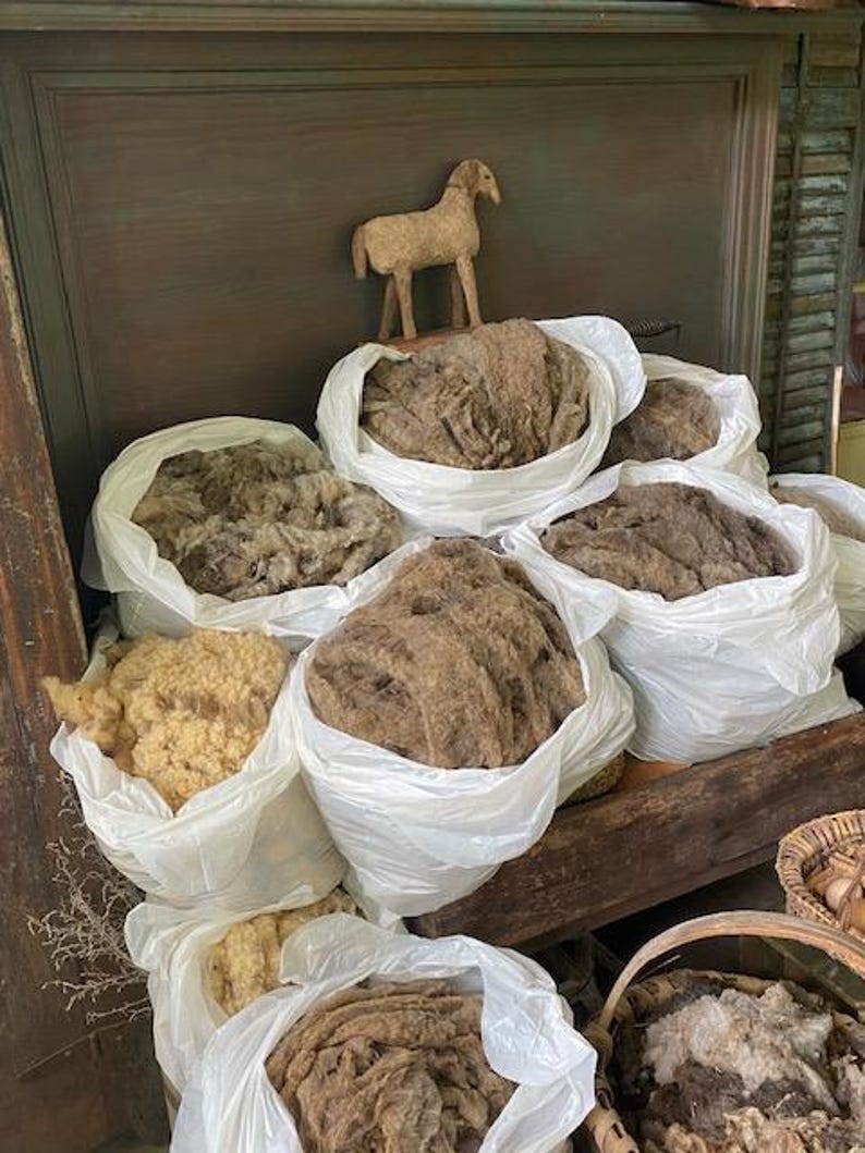 Whole Fleece Wool in the Grease, Organic - Etsy