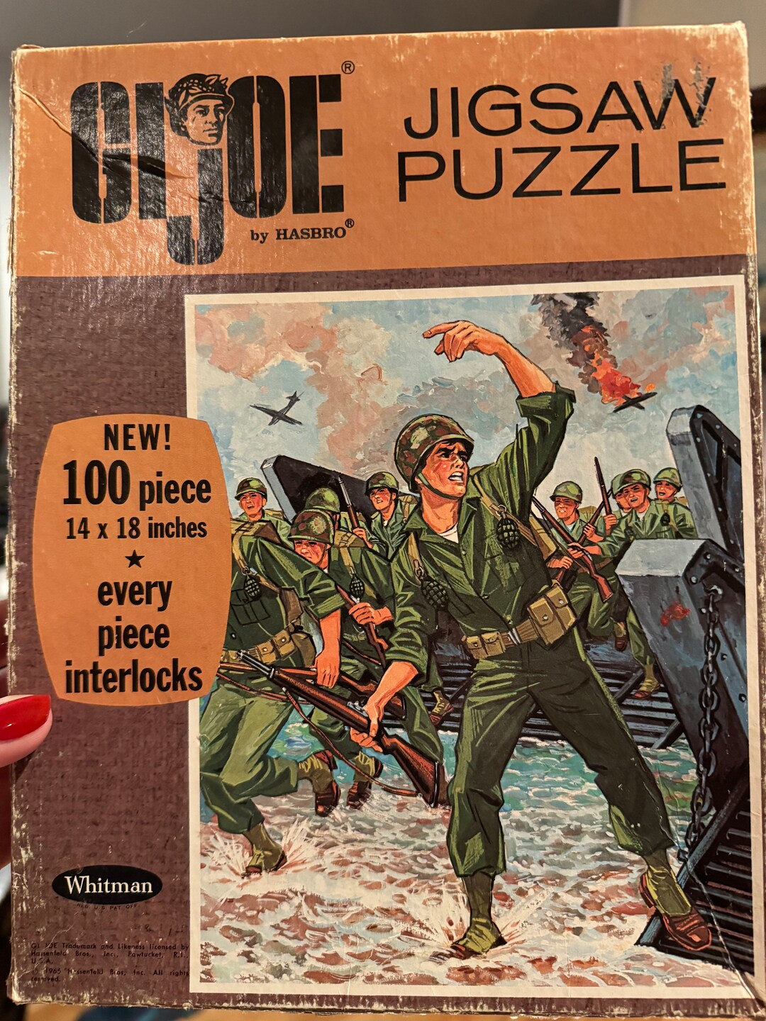 GI JOE 1965 HASBRO Jigsaw Puzzle Vintage - Etsy