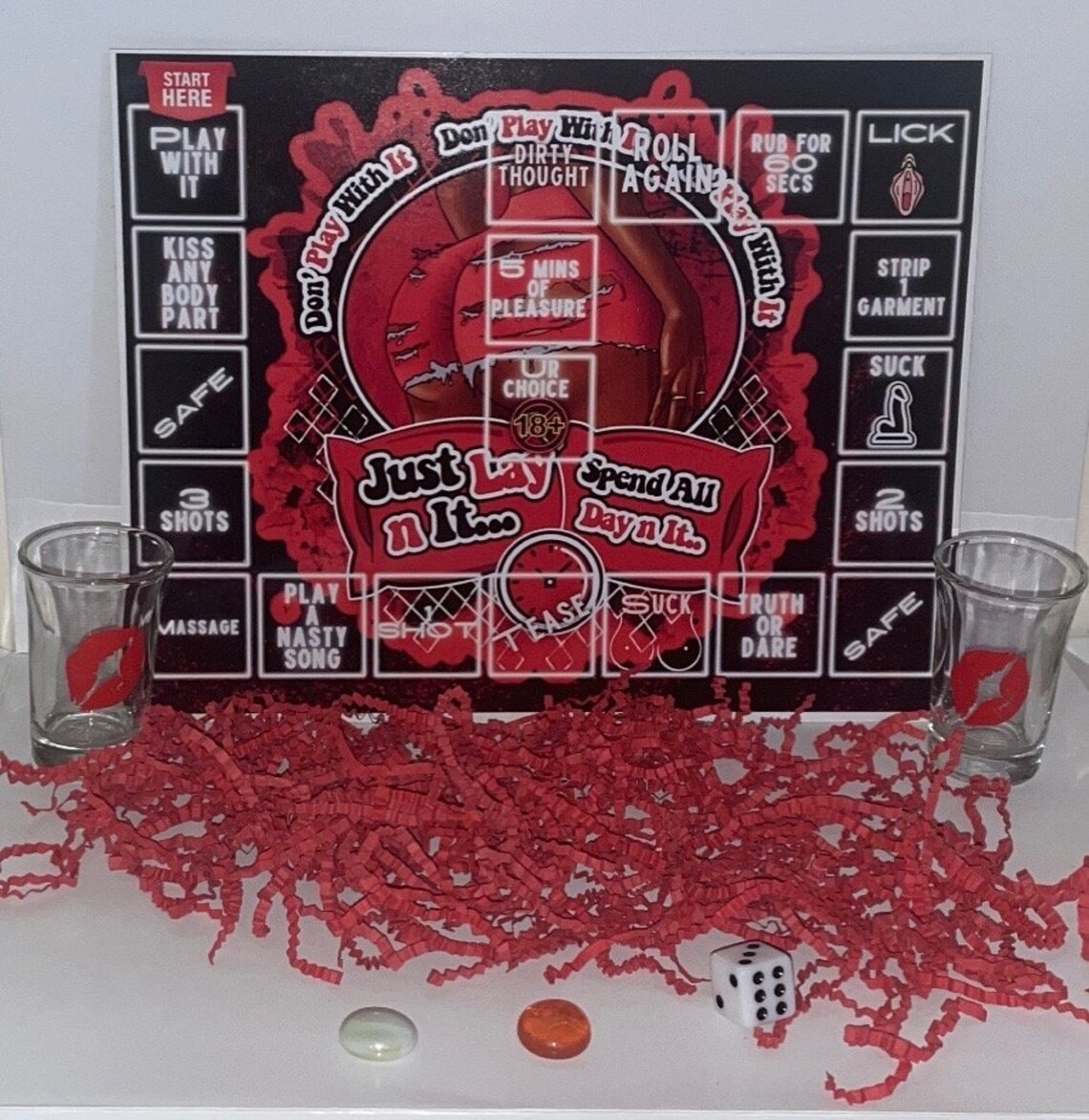 Adults Valentines Board Game Adult Fun Indoor Date Ideas Etsy