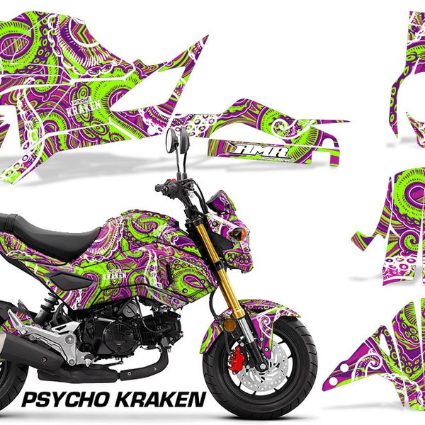 Honda Grom Graphics Kit - Etsy
