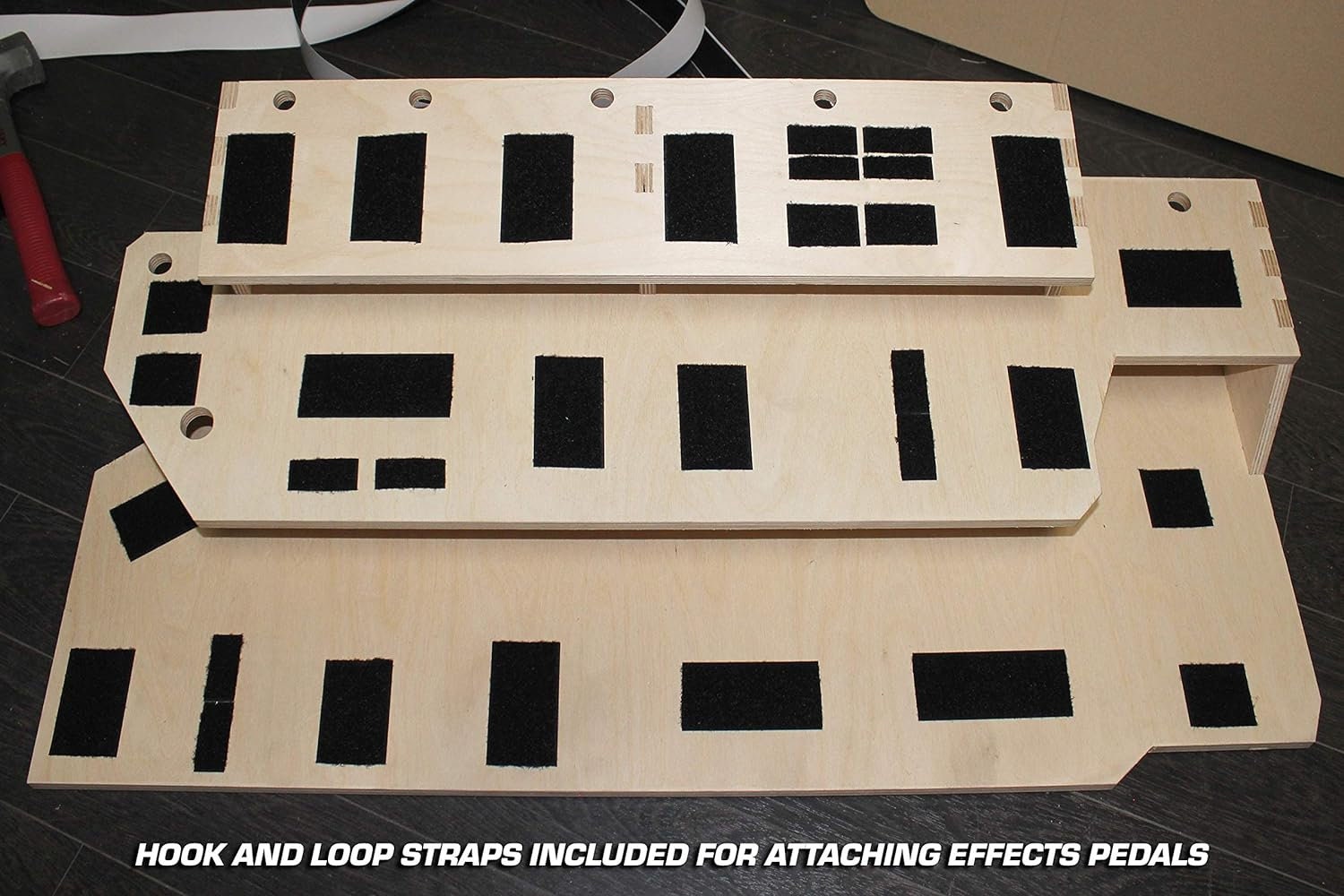 Guitar Effects Pedal Board Wood 3-tier Platform Stand - Etsy