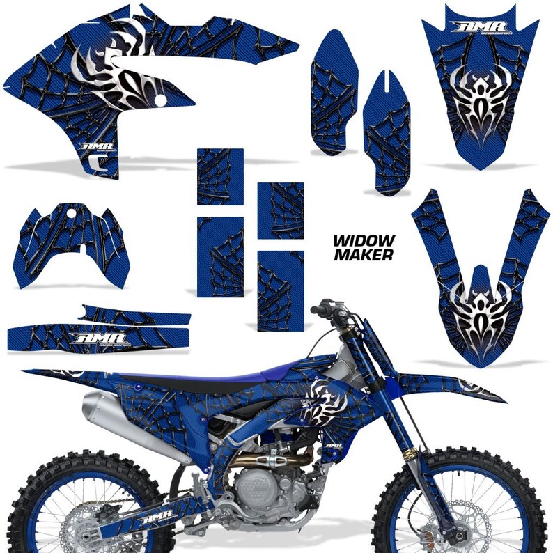 Graphics Full Decal Sticker Kit Wrap Compatible With 2023-2024 Yamaha ...