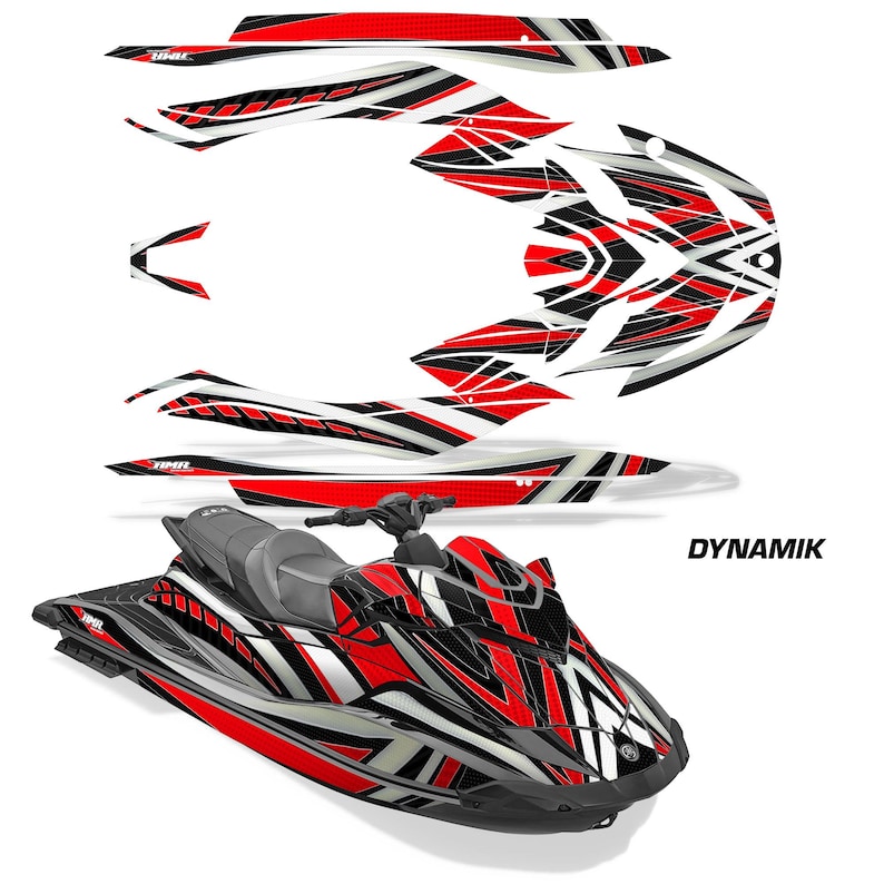 Jet Ski Graphics Decals Stickers for Yamaha Wave Runner GP1800R 2021 ...