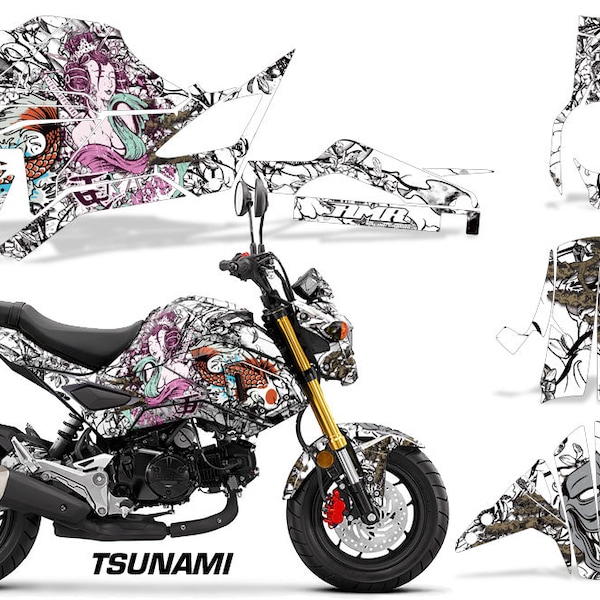 Honda Grom Graphics Kit - Etsy