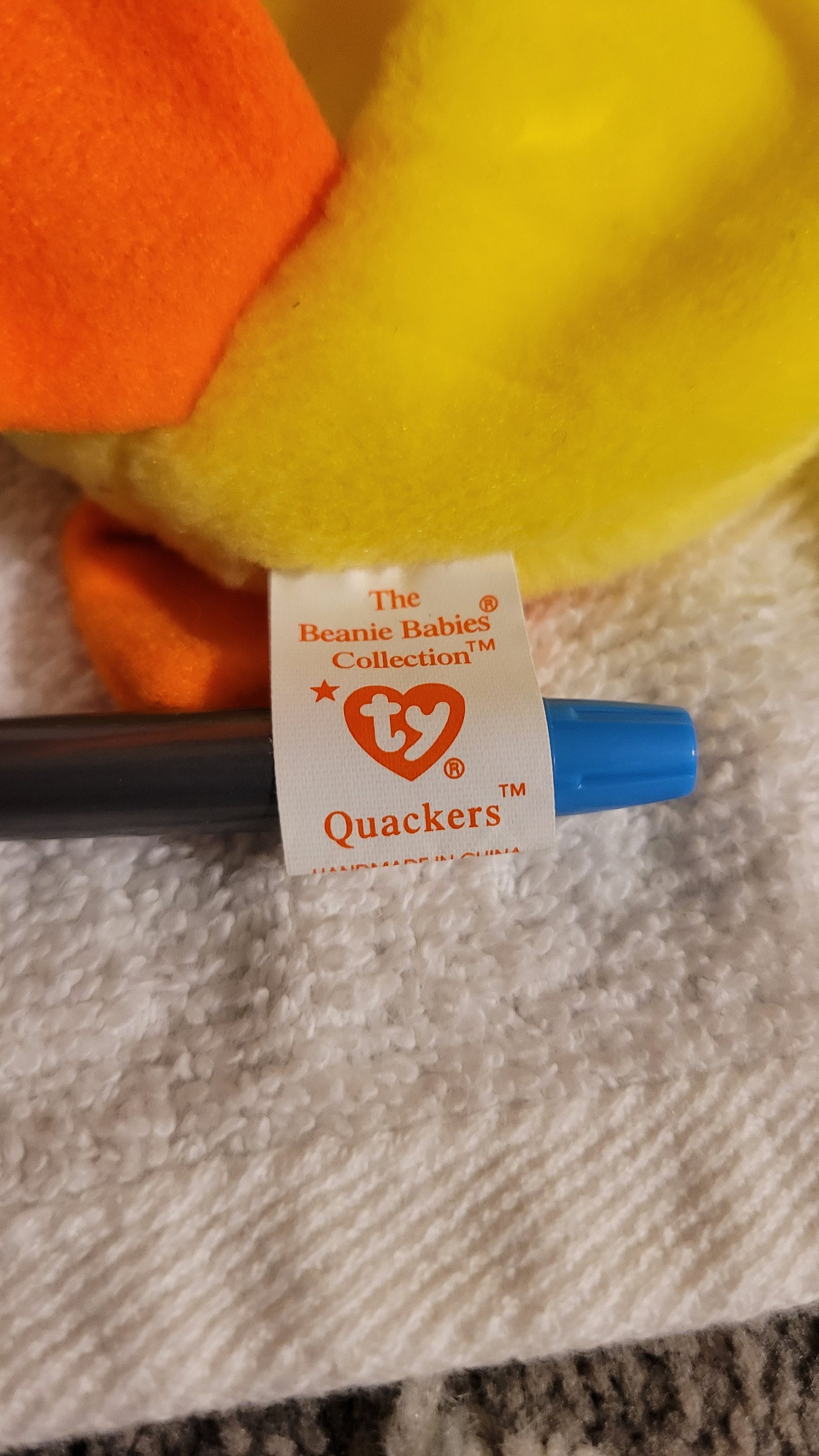 RARE QUACKERS Beanie Baby W/multiple Errors - Etsy