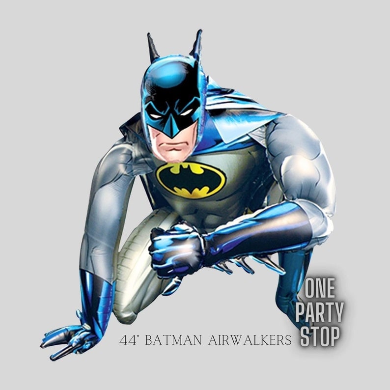 Batman Balloon Bouquet Set, Hot Air Superhero Balloons for Kids, Batman ...