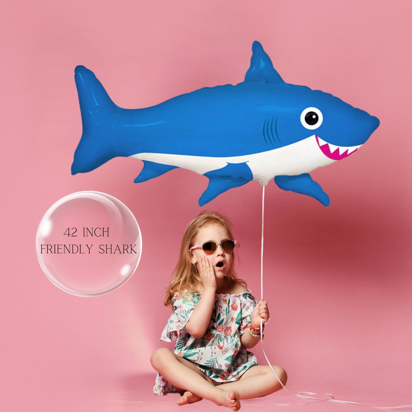 Foil Shark Balloon Kit: Under the Sea Party Decor - Etsy