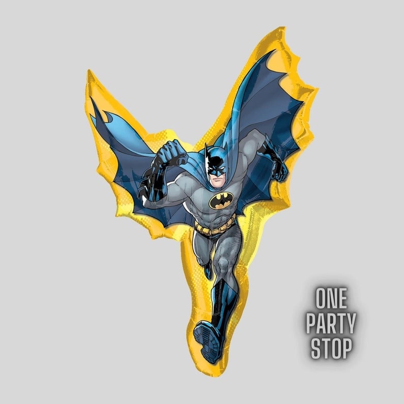 Batman Balloon Bouquet Set, Hot Air Superhero Balloons for Kids, Batman ...
