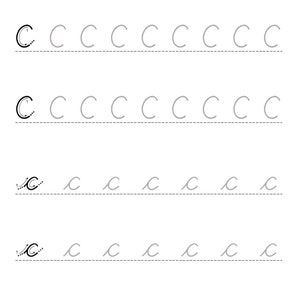 Printable Handwriting Cursive 61 Worksheets Alphabet Letters for Kids ...