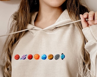 Space Planet Sweatshirt - Etsy