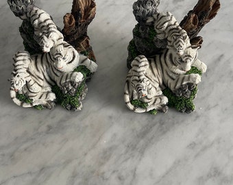 Tiger Bookends - Etsy