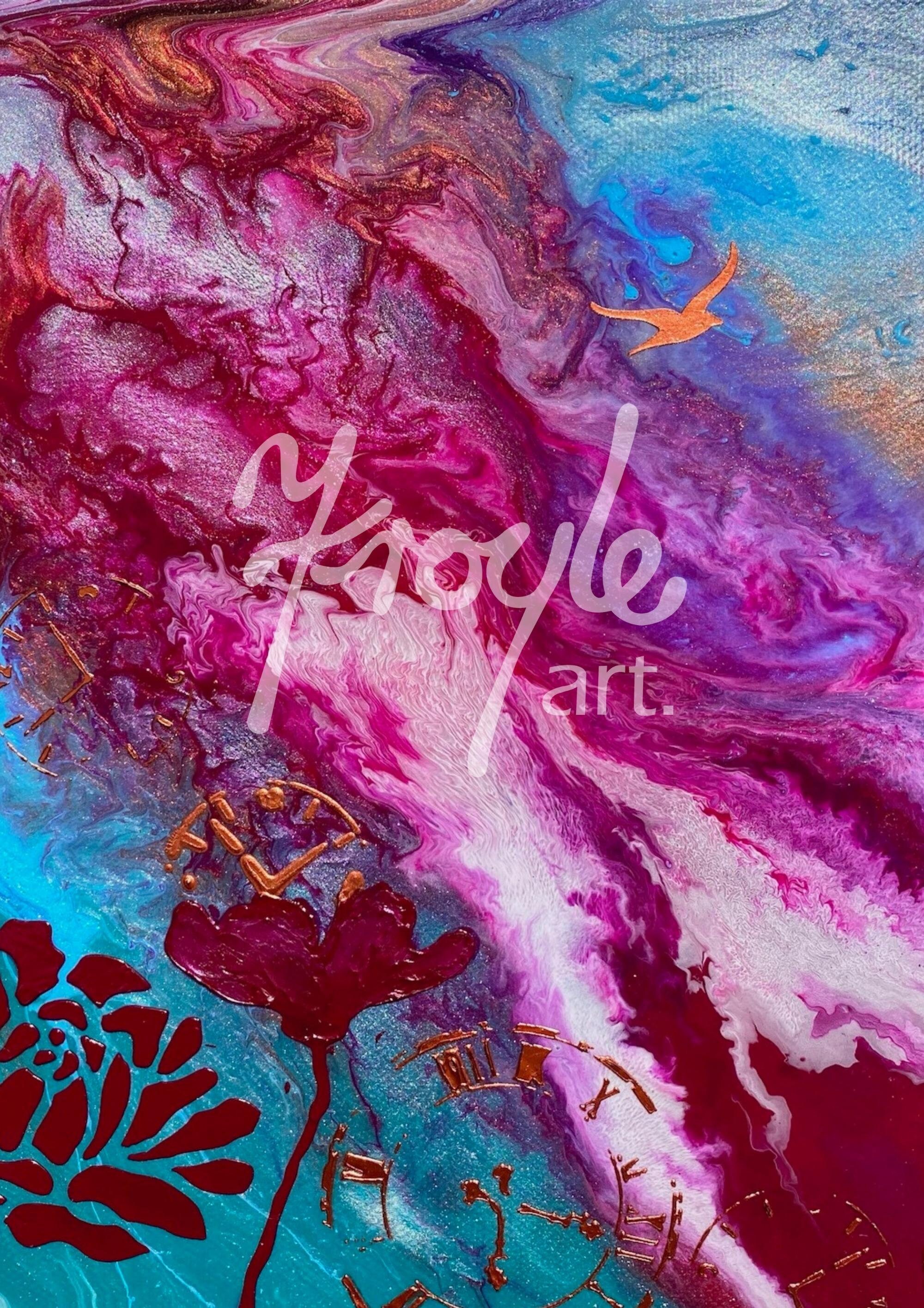 Lavish Beauty Digital Collage Paper, Instant Download Printable, Art ...