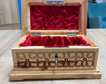 Carved Juniper Box - Etsy